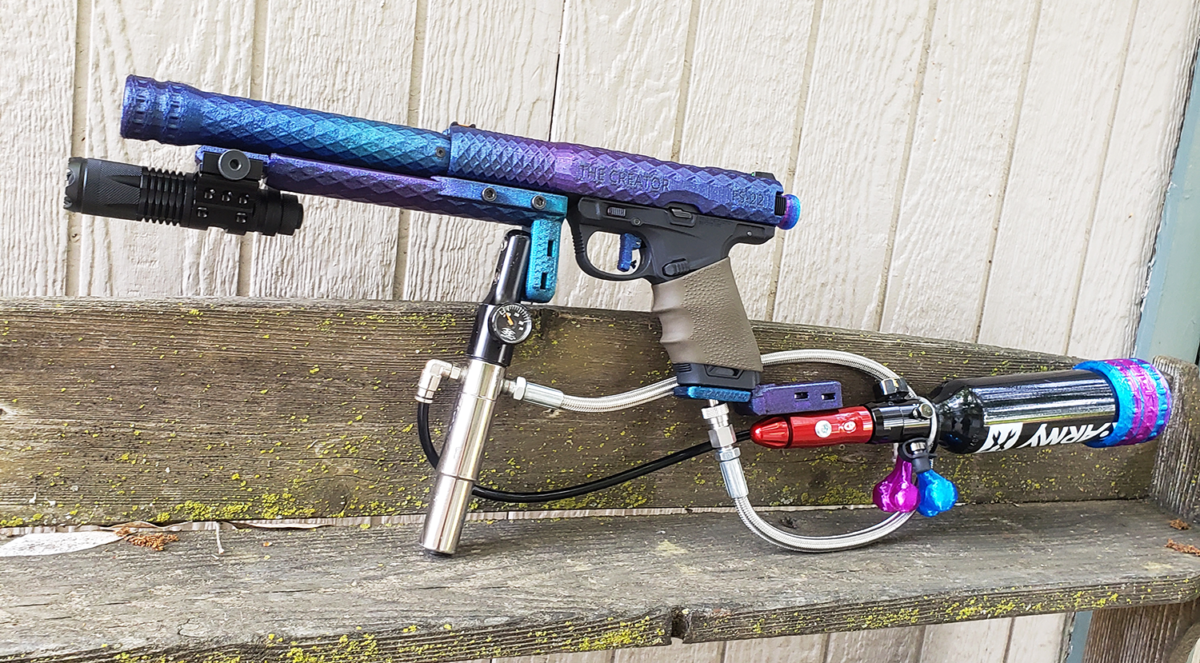 Airsoft Action Army AAP-01 Charging Knob STL File - HomeGrown 3D